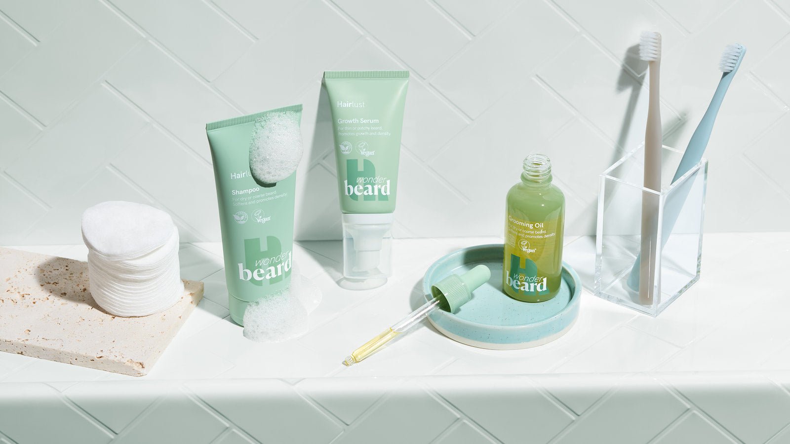 Hairlust Wonder Beard™ | Tuuheuttavat parranhoitotuotteet